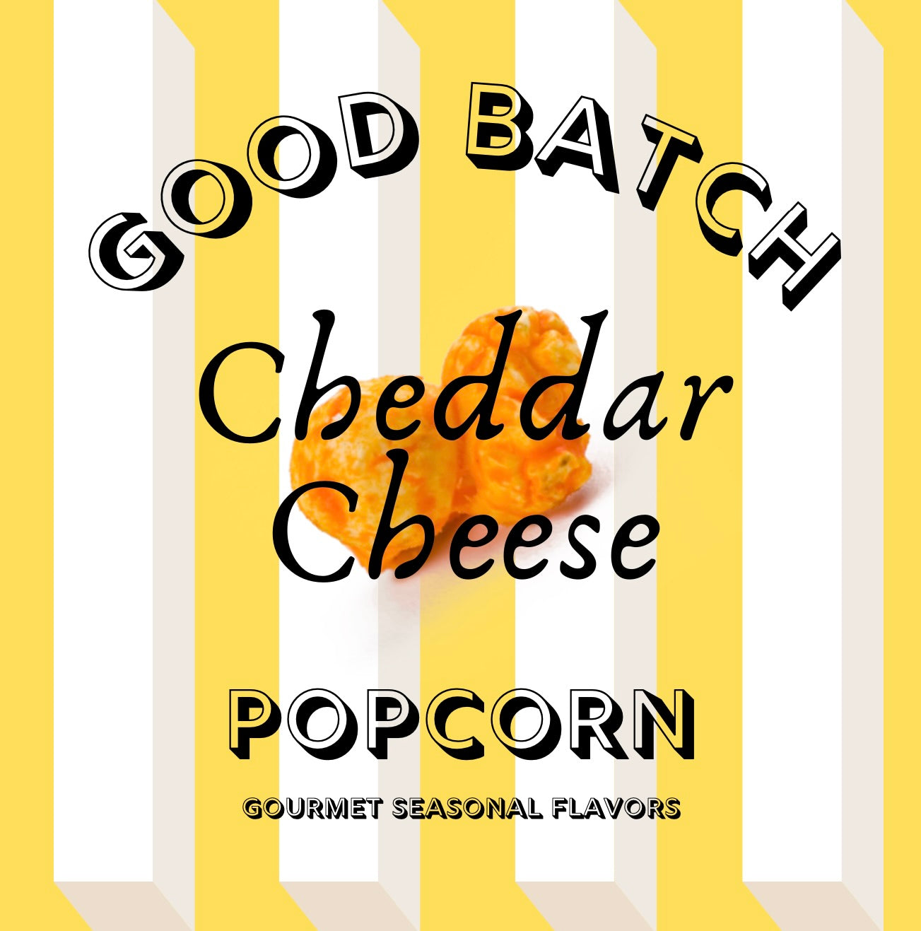 Cheddar Cheese – Good Batch Popcorn